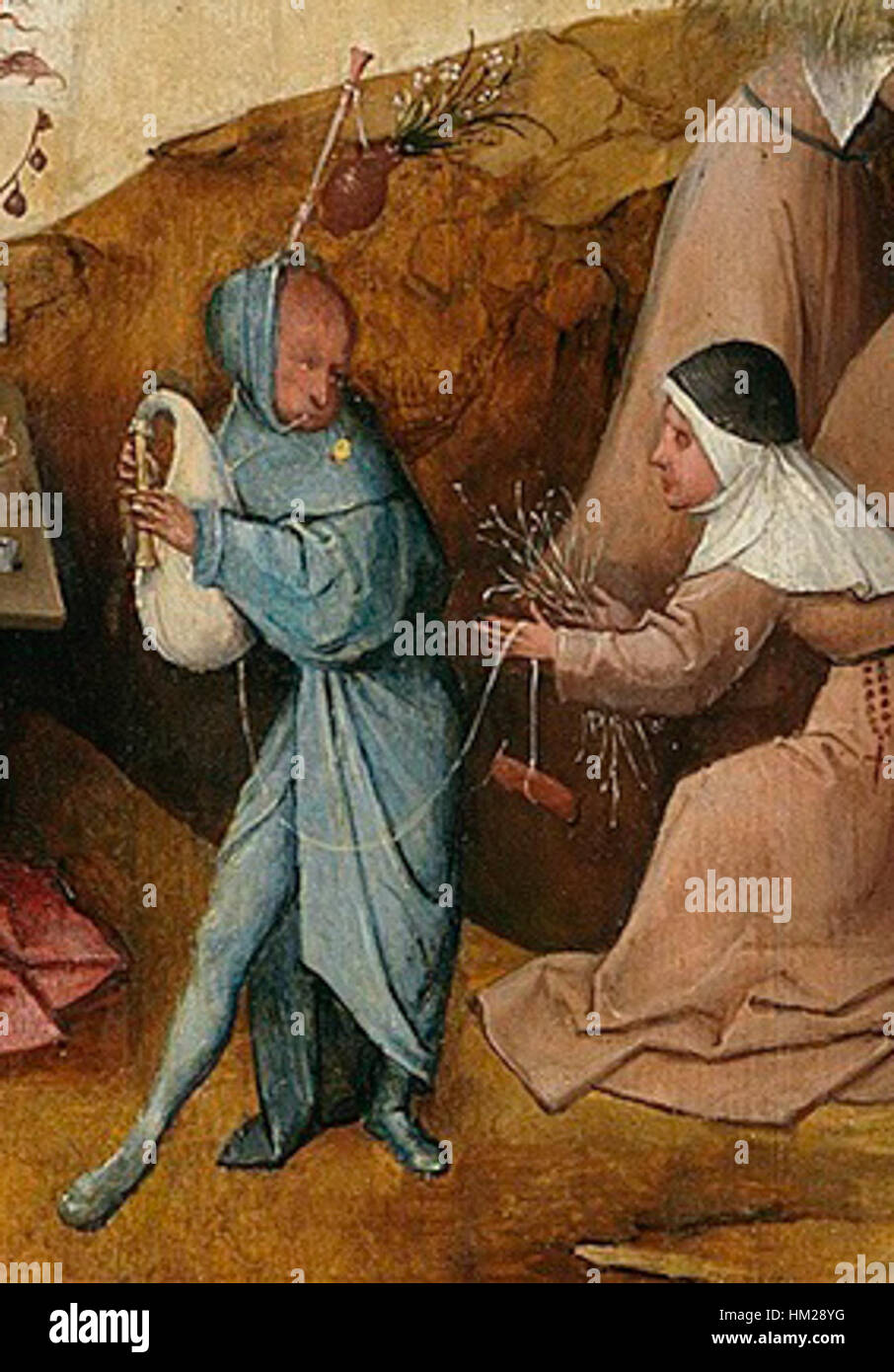 This detailed panel by Jheronimus Bosch showcases intricate medieval ...
