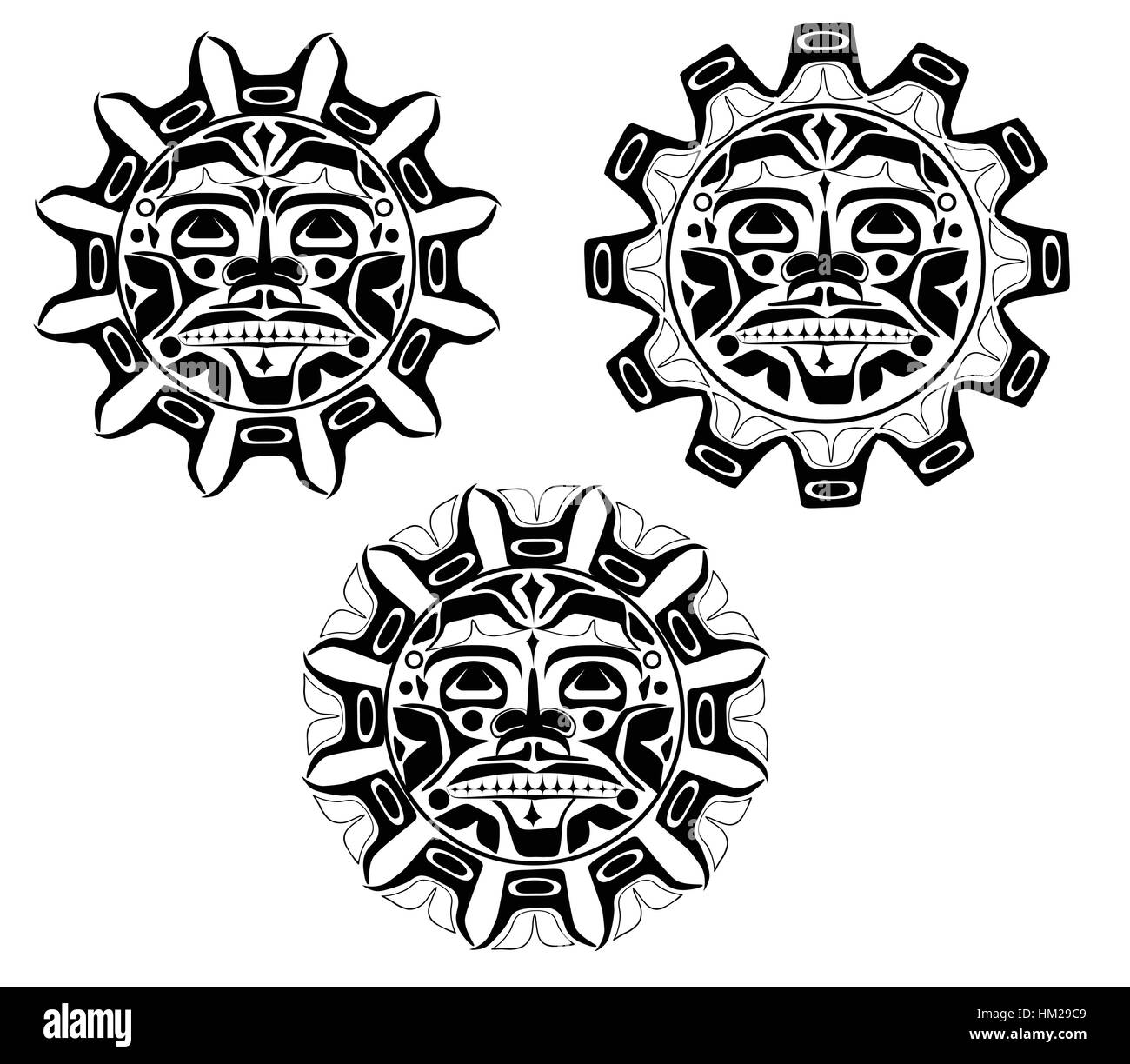 Vector illustration of the sun symbol Stock Vector Image & Art - Alamy