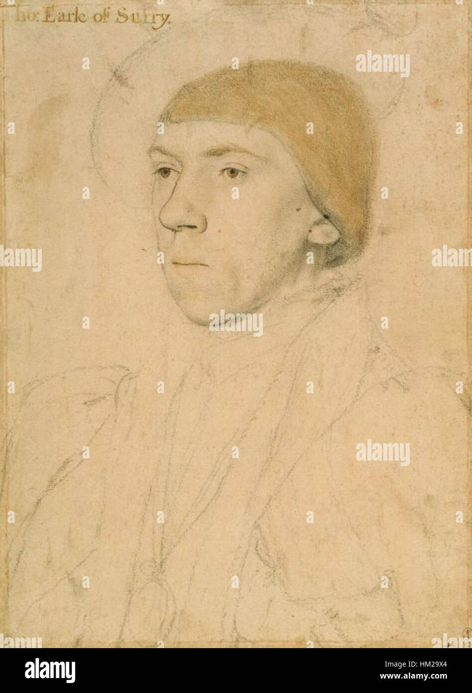 This portrait by Hans Holbein the Younger depicts Henry Howard, Earl of ...