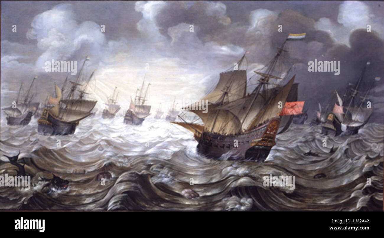 *Hans Savery the Elder* was a 16th-century Dutch artist, known for his ...