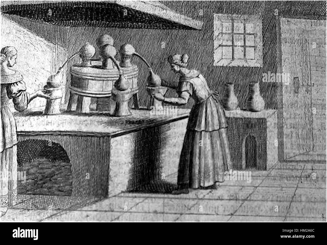Hohberg Georgica Destillation is a work of art illustrating the ...