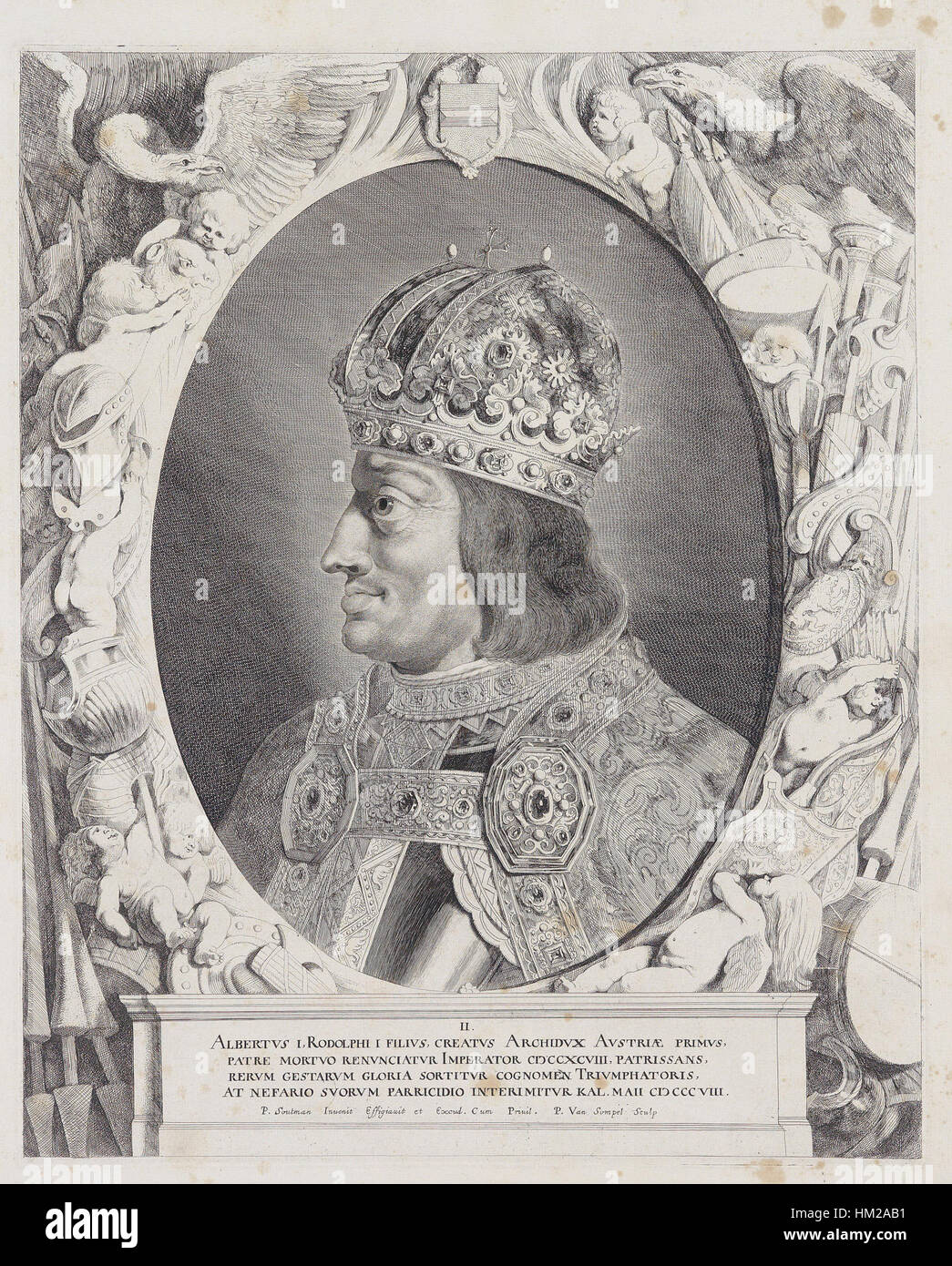 This 1640 portrait of Albrecht I from the Habsburger series is a ...