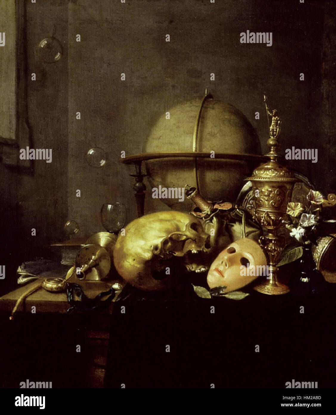 This still life by Hendrick Andriessen showcases a variety of objects ...