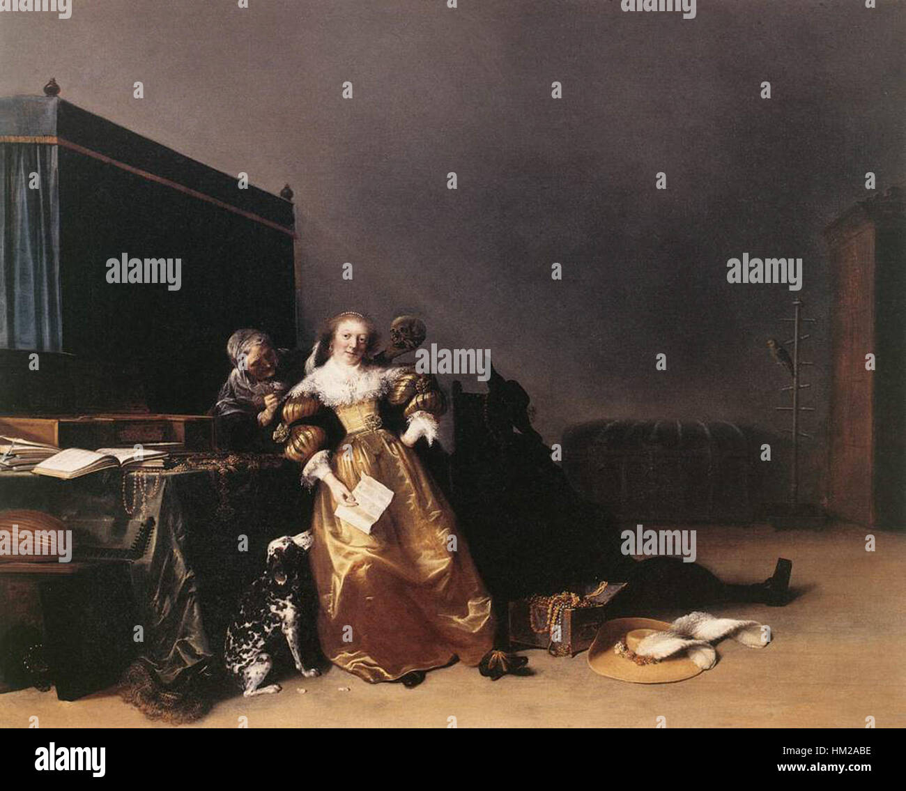 Hendrick Gerritsz Pot’s *Vanity* is a classic example of 17th-century ...