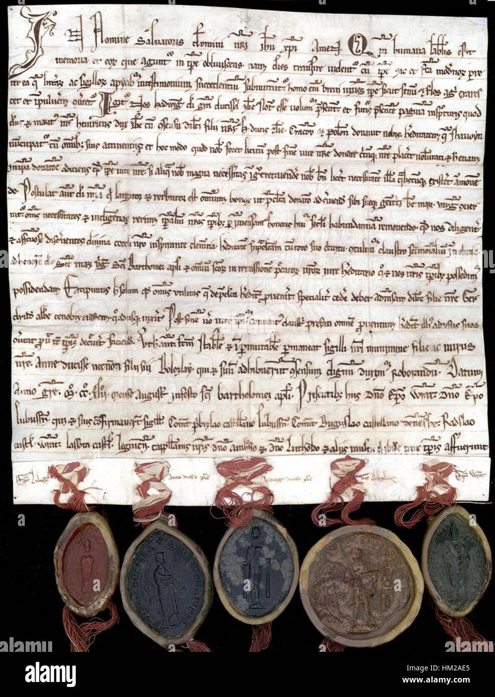 'Hedwig von Schlesien' is a historical portrait painting depicting ...