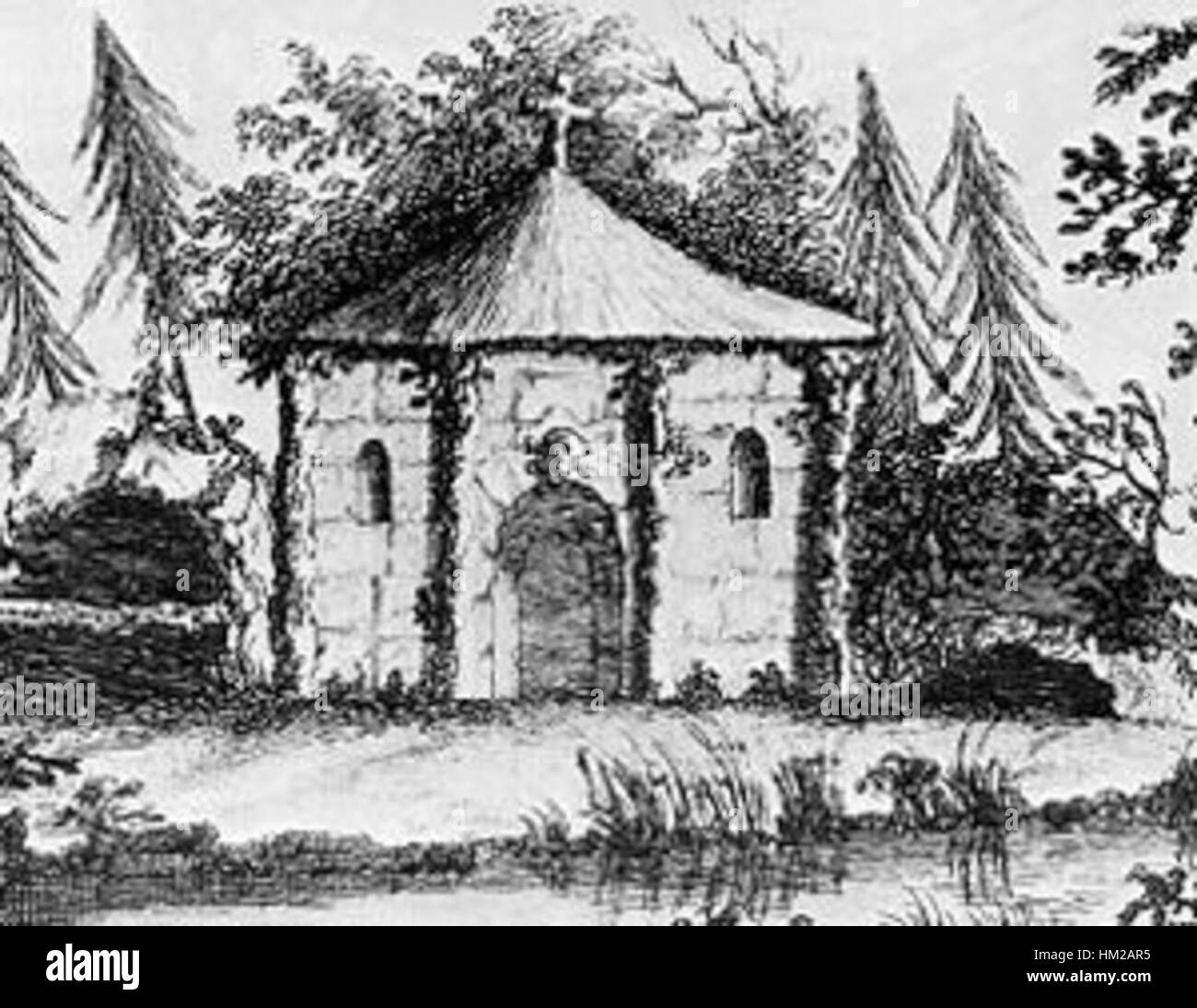 This painting from 1755 captures a scene inside the Hermitage, one of ...