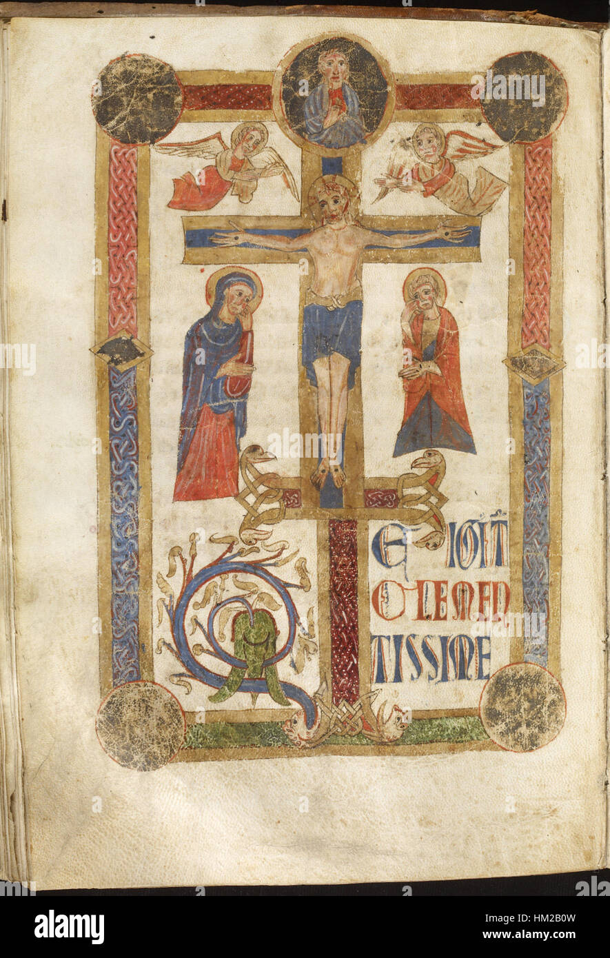 This full-page leaf from the St. Francis Missal, dated to the 15th ...