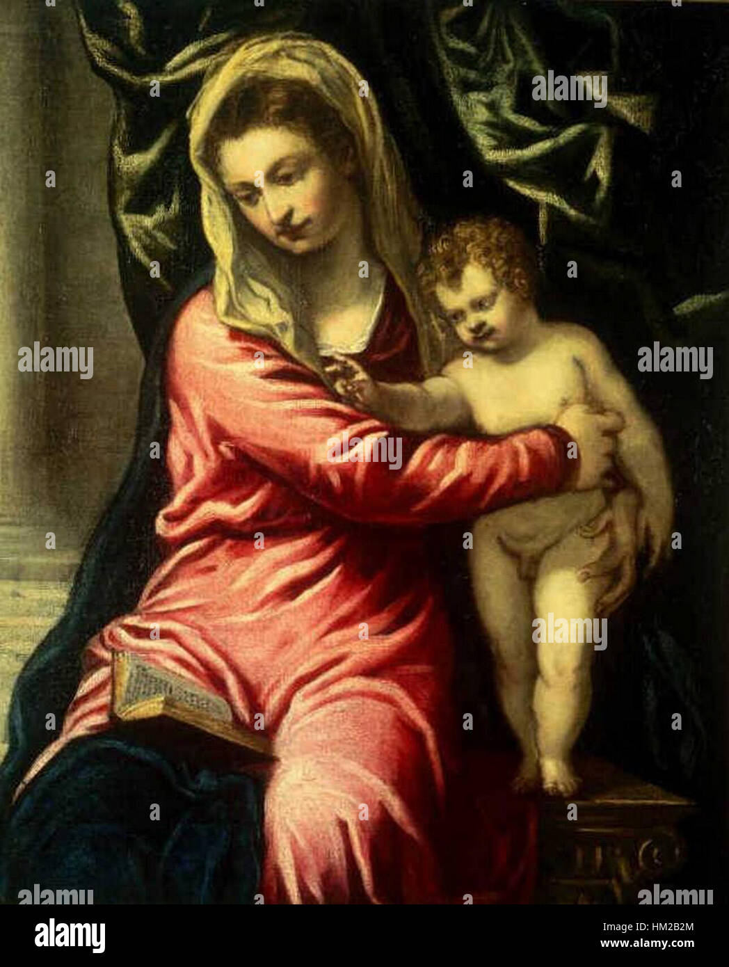 Jacopo Tintoretto’s artwork, known for its dramatic use of light and ...