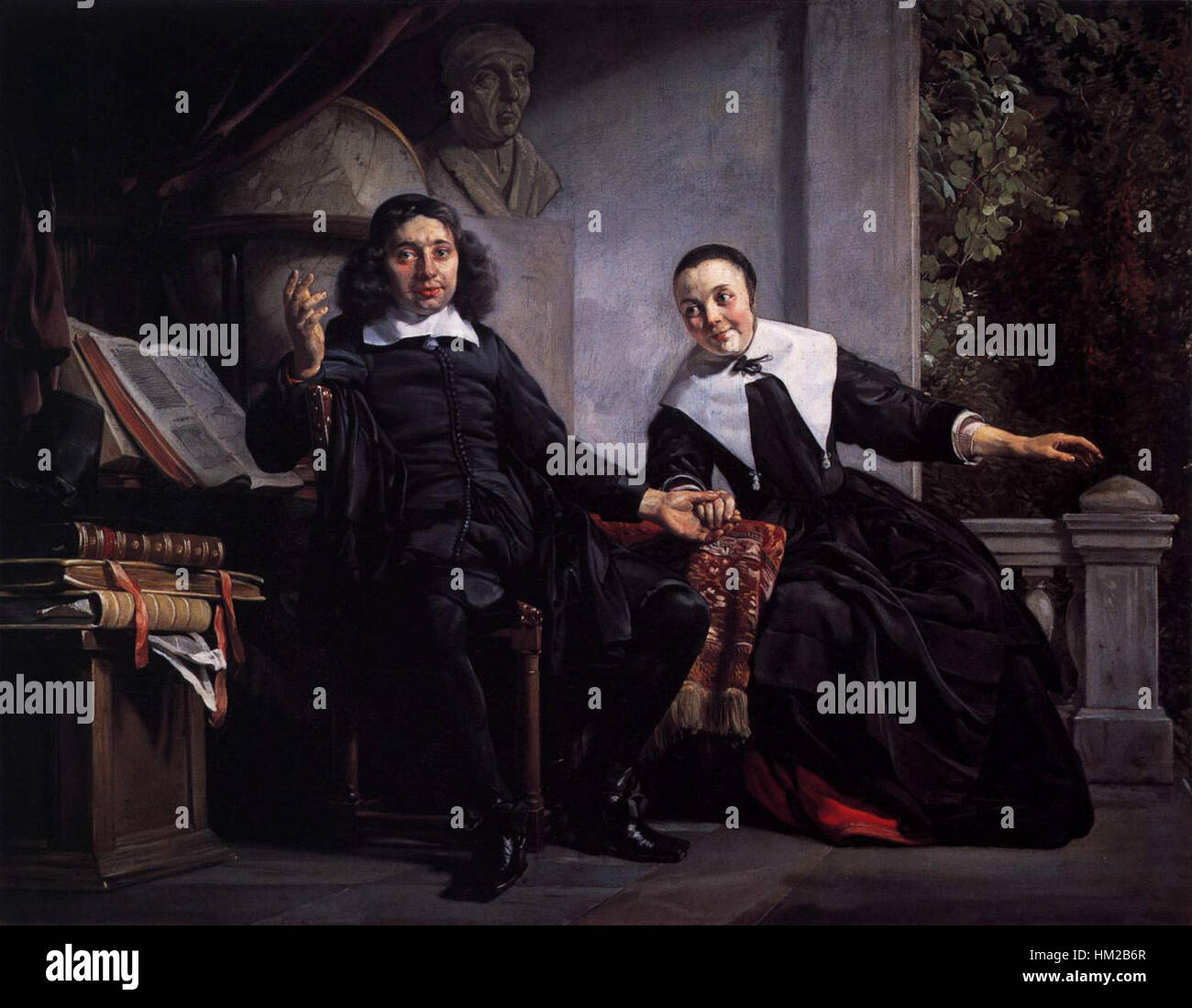 17th century portrait married couple hi-res stock photography and ...