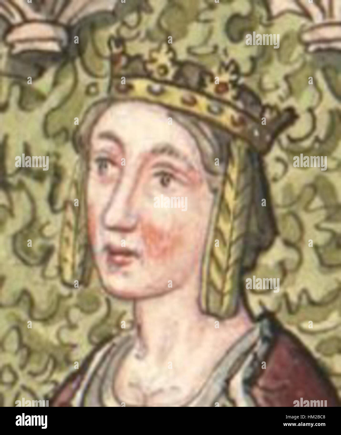 Joan of Valois, Queen of Navarre Stock Photo - Alamy