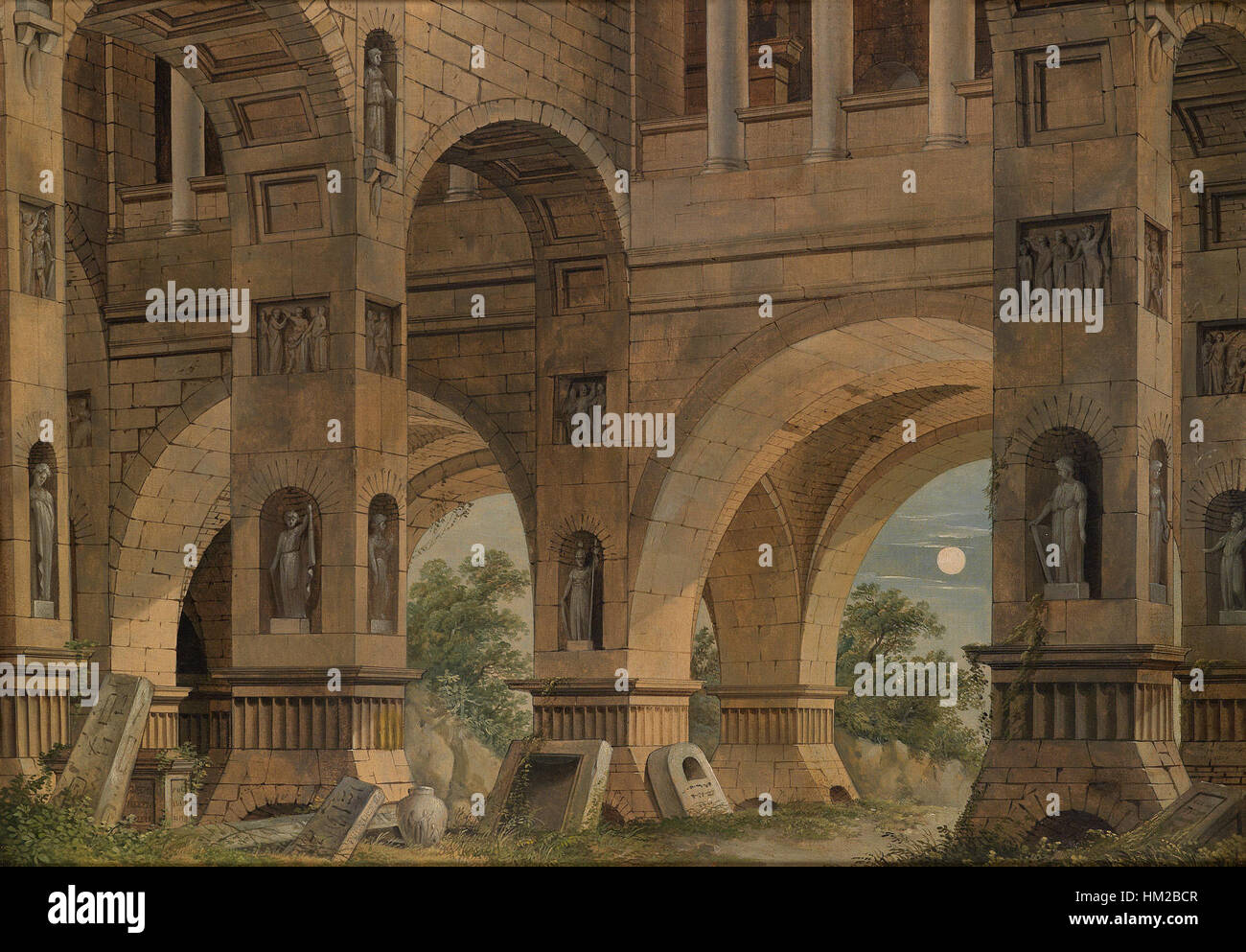 Johann Friedrich Morgenstern's 'Phantastische Architektur' (1808 ...