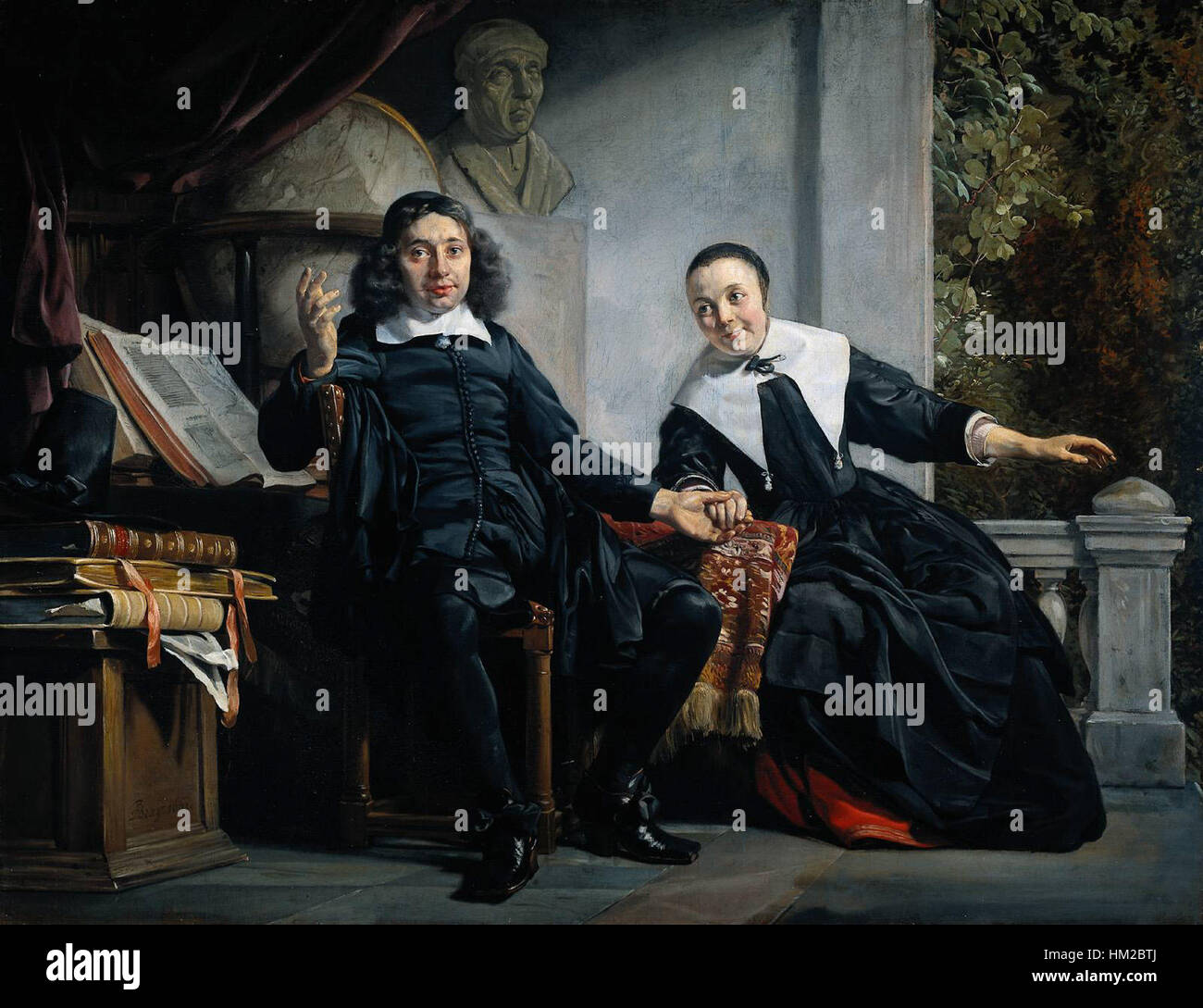 Jan de Bray’s painting reflects the Dutch Golden Age, showcasing ...