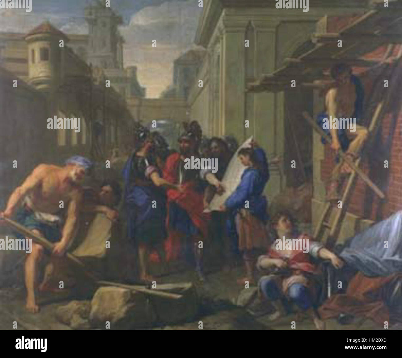 Jean Jouvenet’s painting, 'Foundation of a City by the Tectosages ...