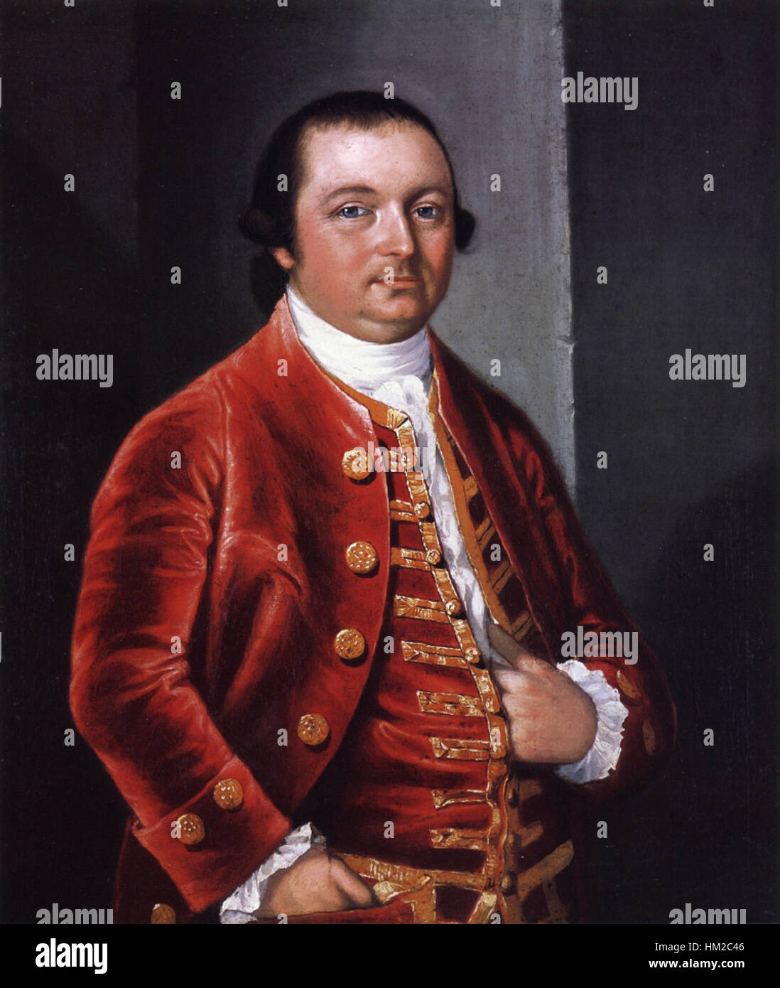 This portrait of John Banister, painted by Gilbert Stuart, captures the ...