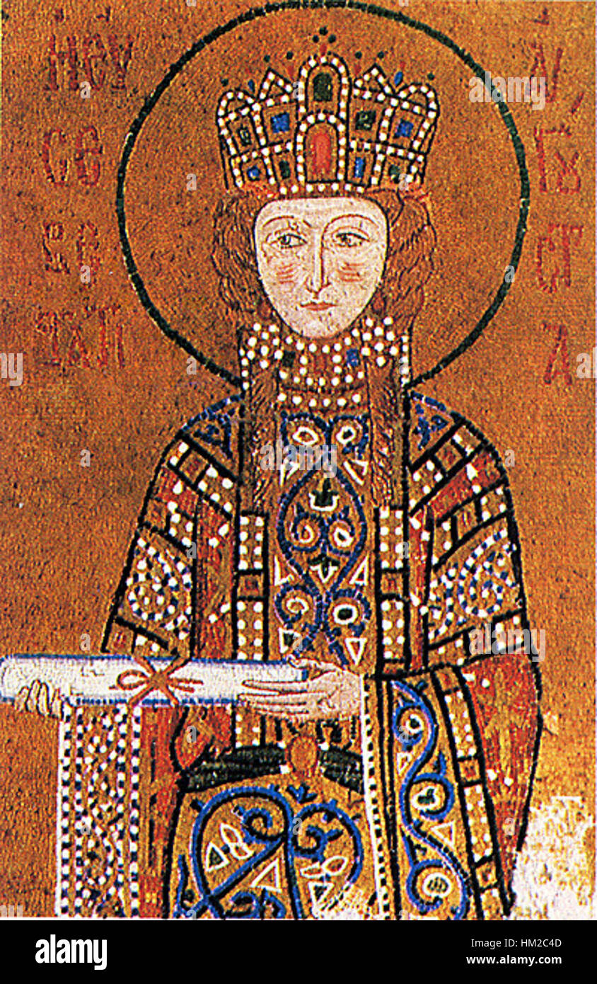 This painting of Irina, associated with St. Sofia, depicts the ...