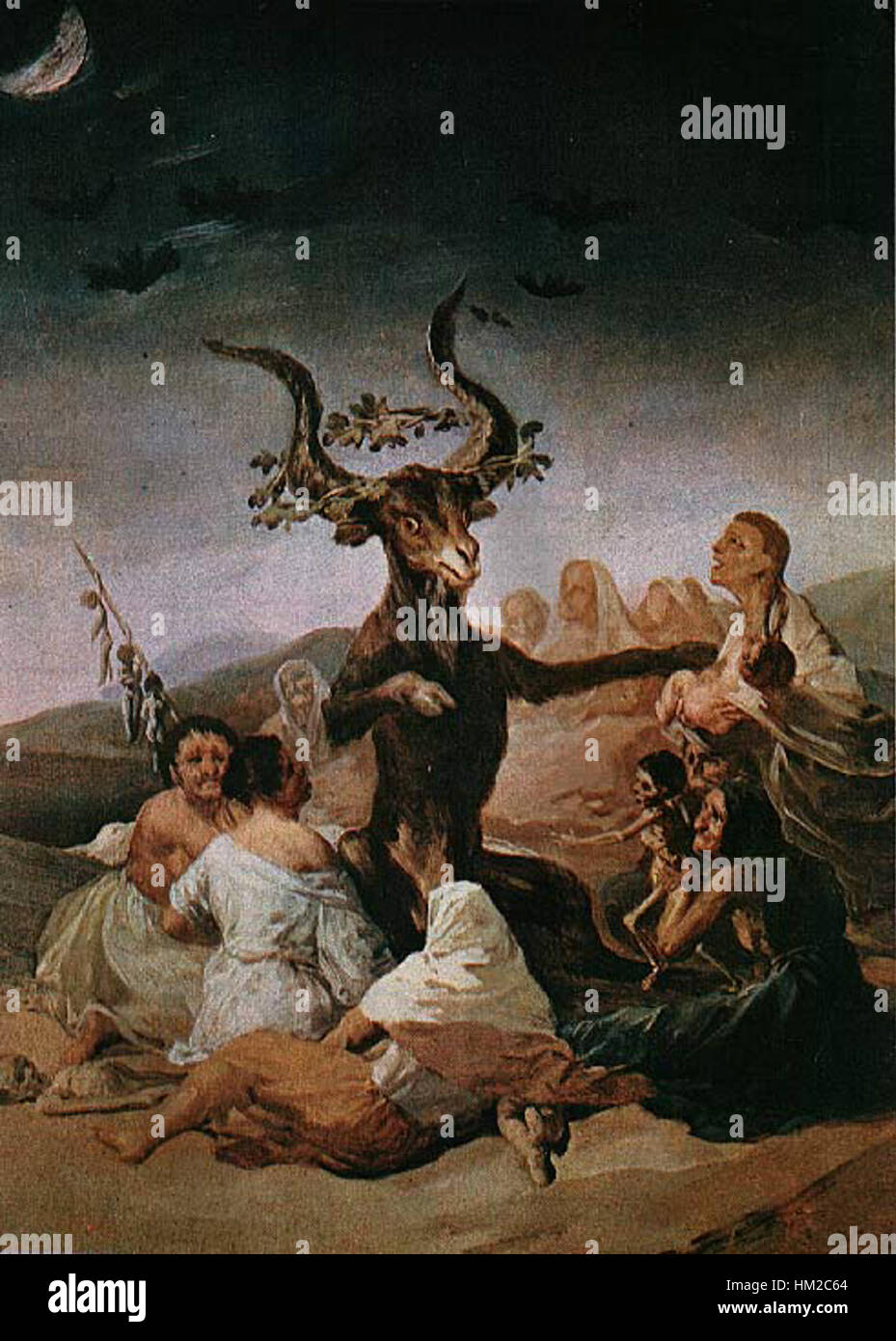 This image shows one of the renowned works by Spanish artist Francisco ...