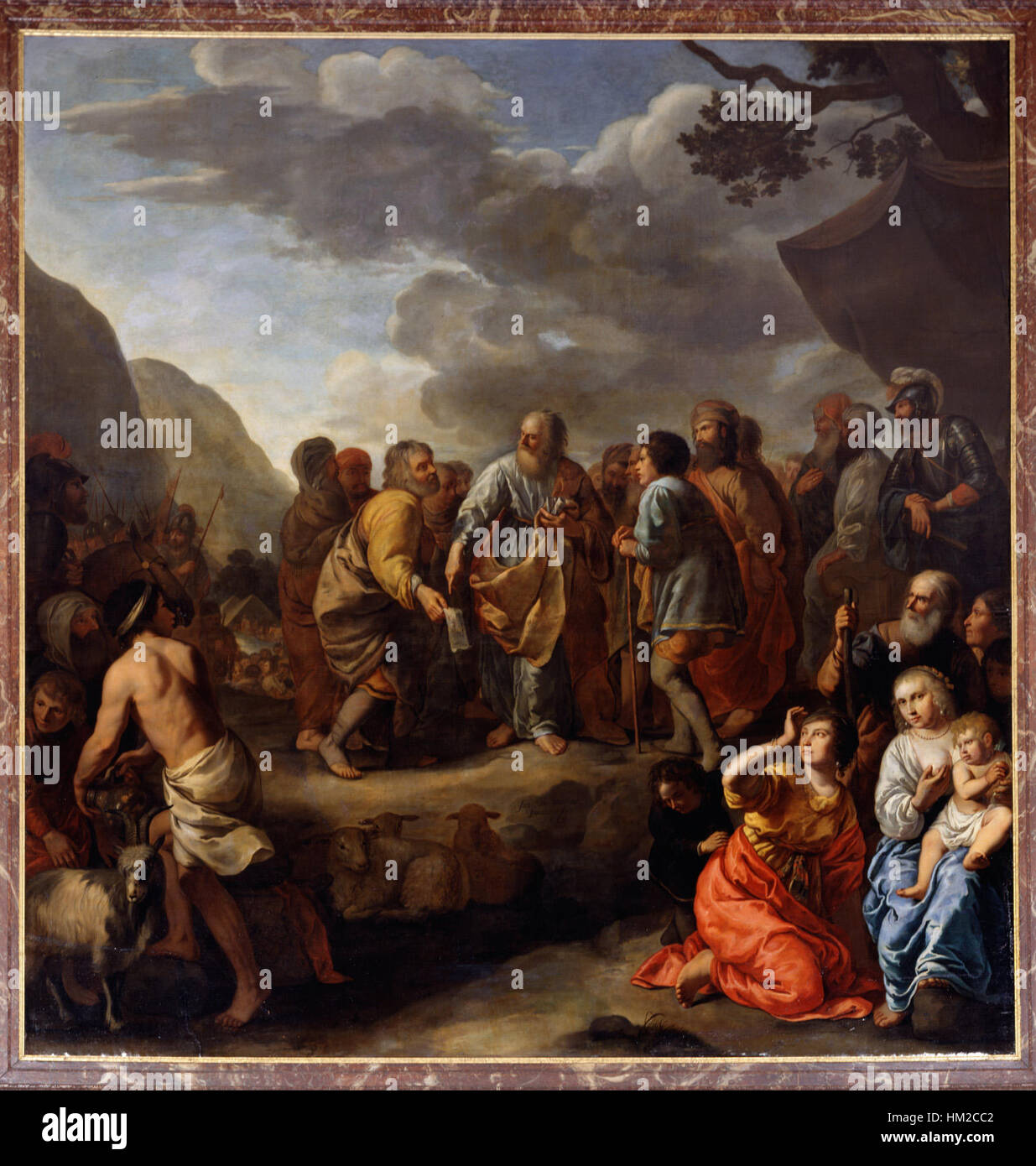 Jan van Bronchorst - Jethro advising Moses - Google Art Project Stock ...