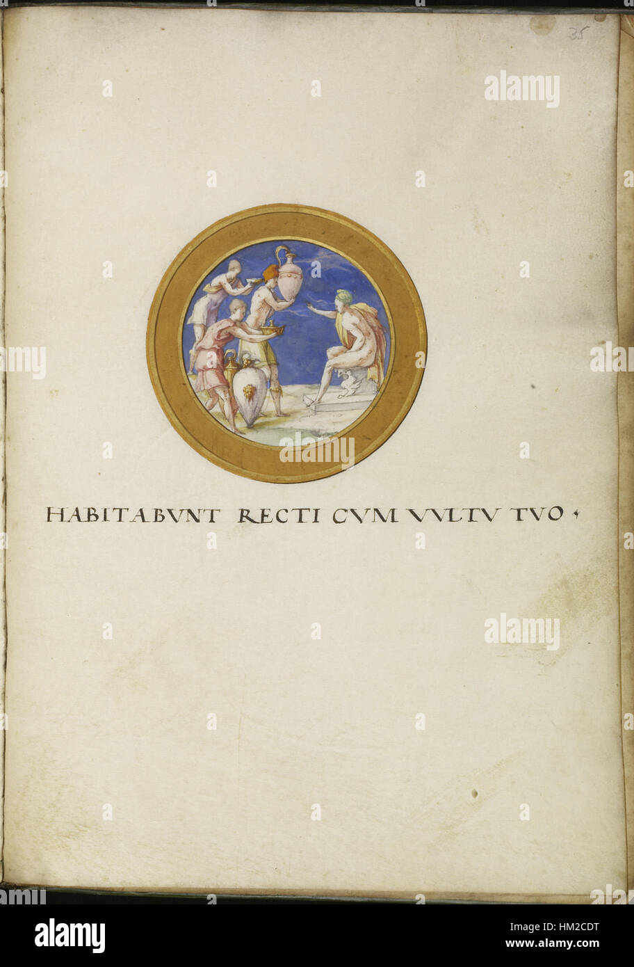 This leaf from an Italian Emblem Book, from the Walters Art Museum ...