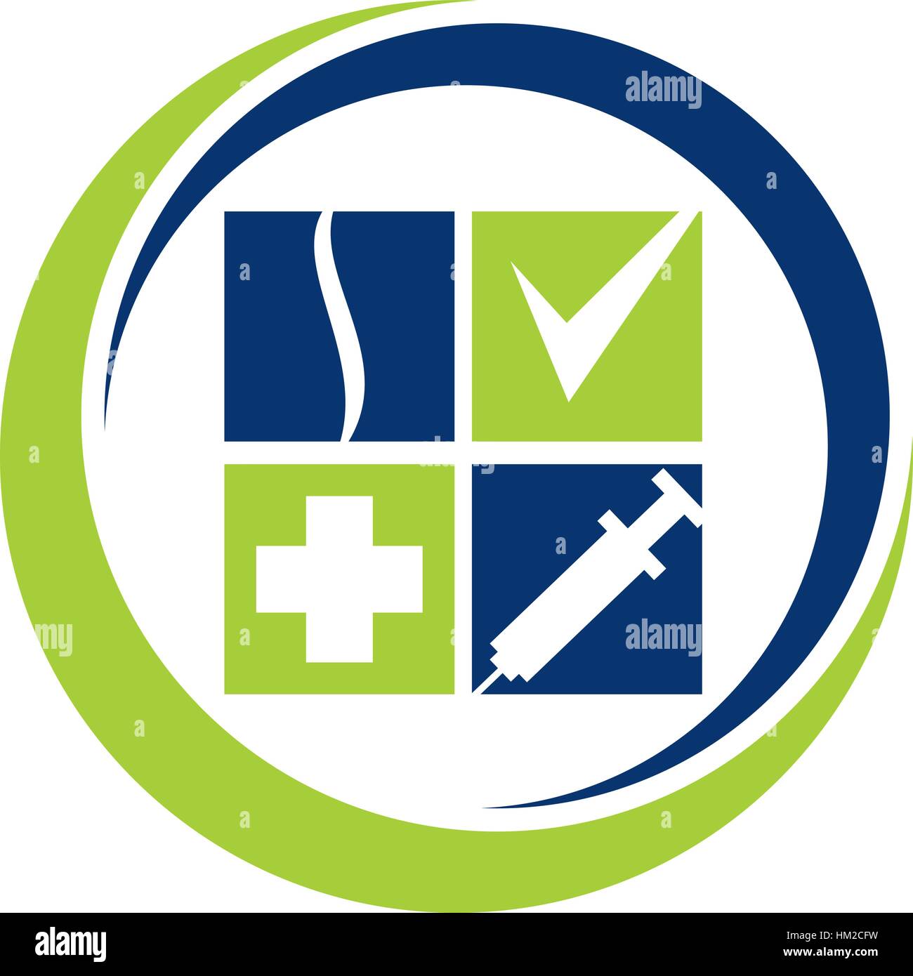 Medical center health system Stock Vector Images - Alamy