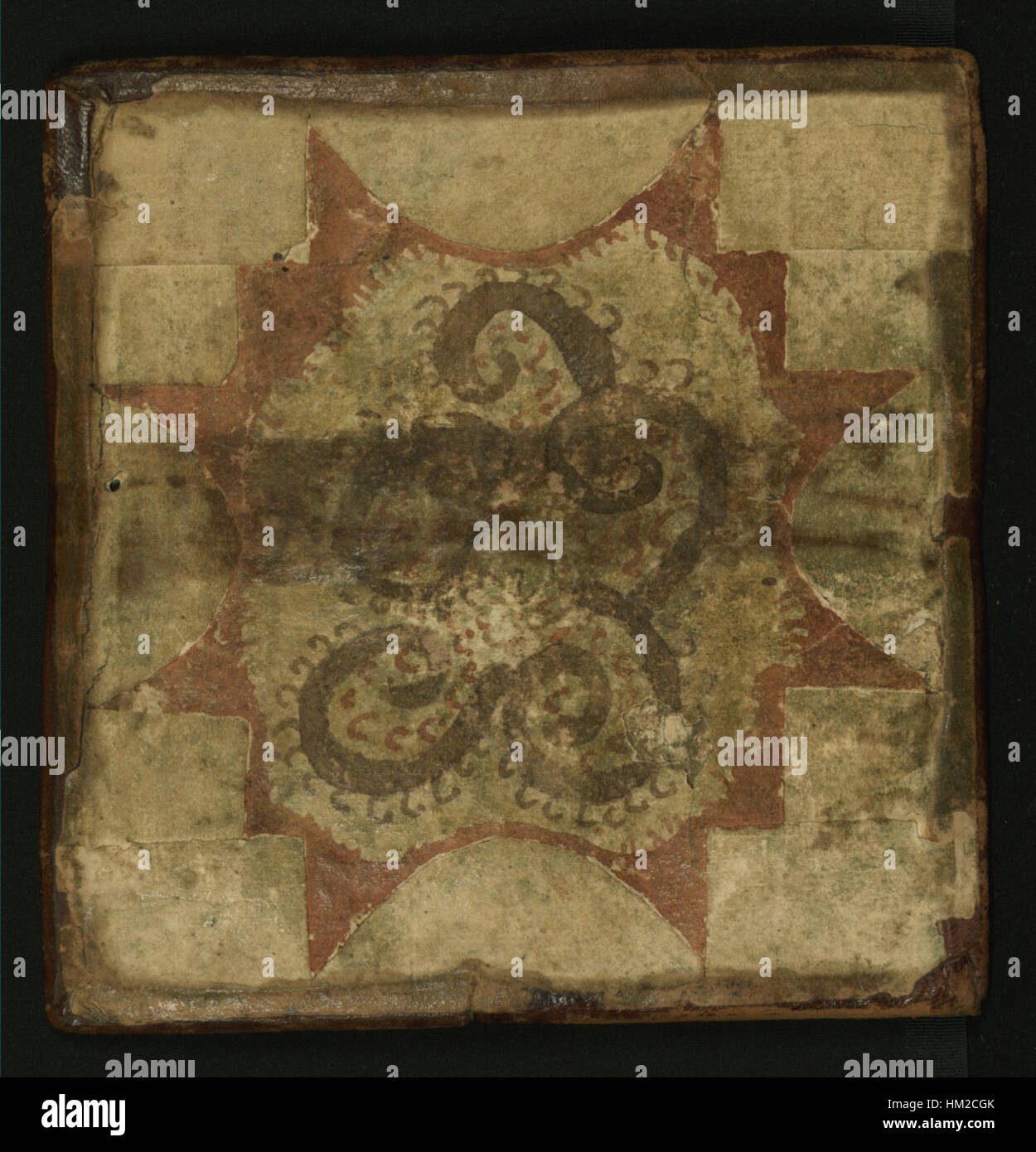 This Islamic Qur'an binding, cataloged as Walters W8532, features an ...