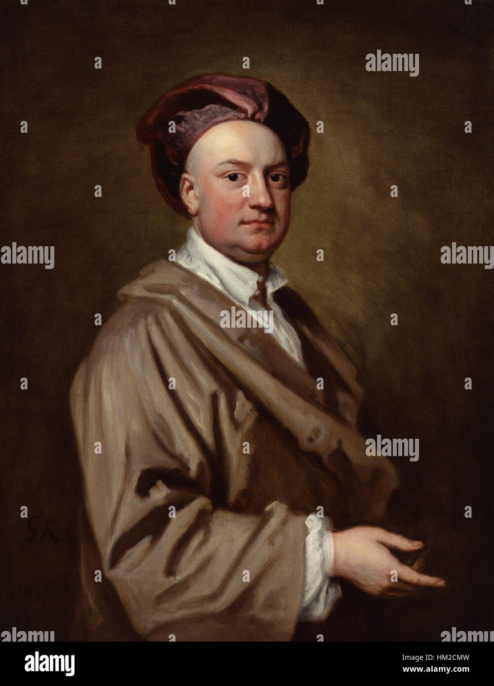 Sir Godfrey Kneller’s portrait of Jacob Tonson II, a prominent figure ...