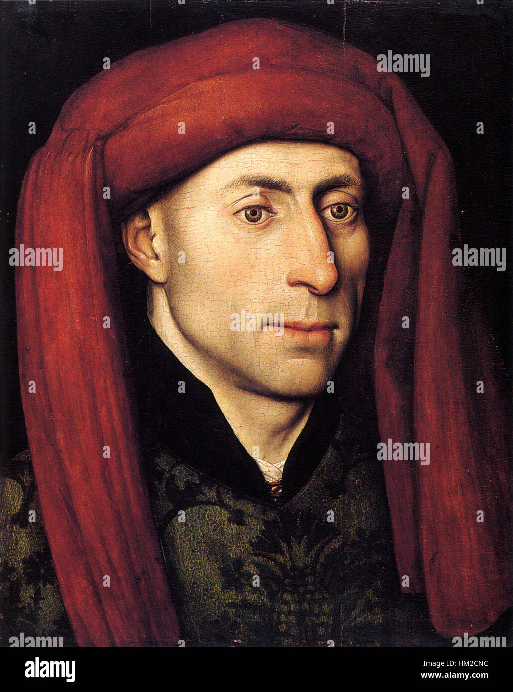Jacques Daretâ€™s 1919 portrait of a man is an example of early 20th ...