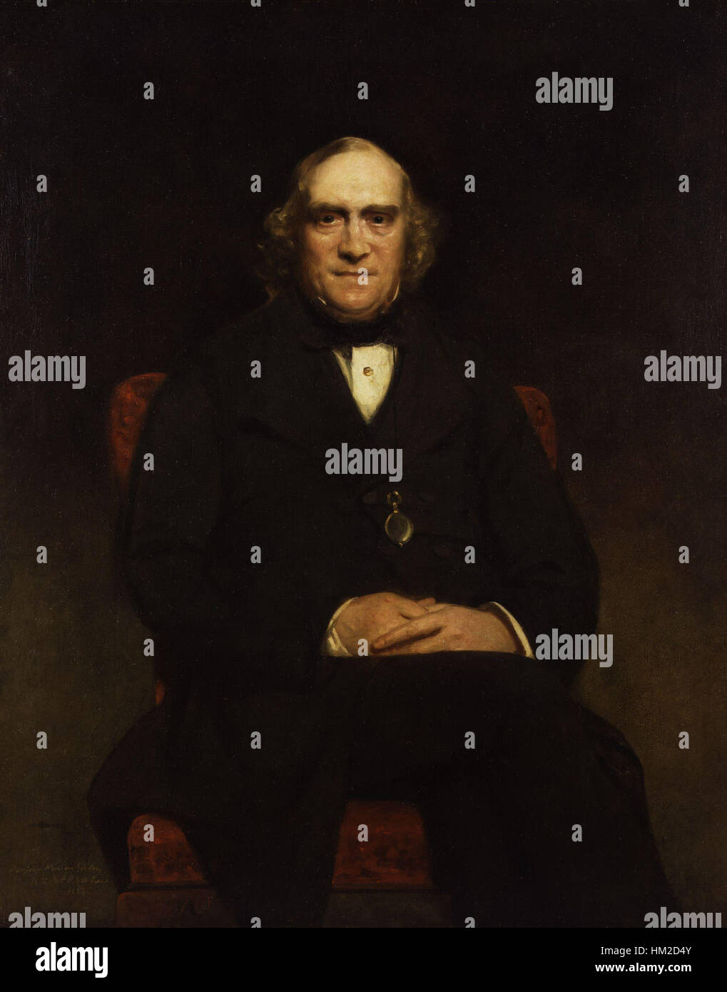 'James Wilson' is a portrait painted by Sir John Watson-Gordon. The oil ...