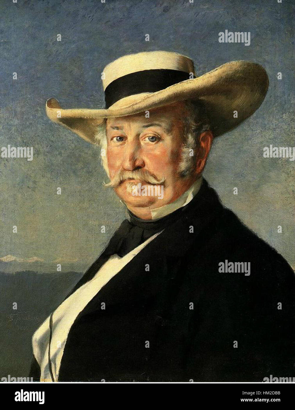 Johann August Sutter, a prominent figure in California's history, is ...