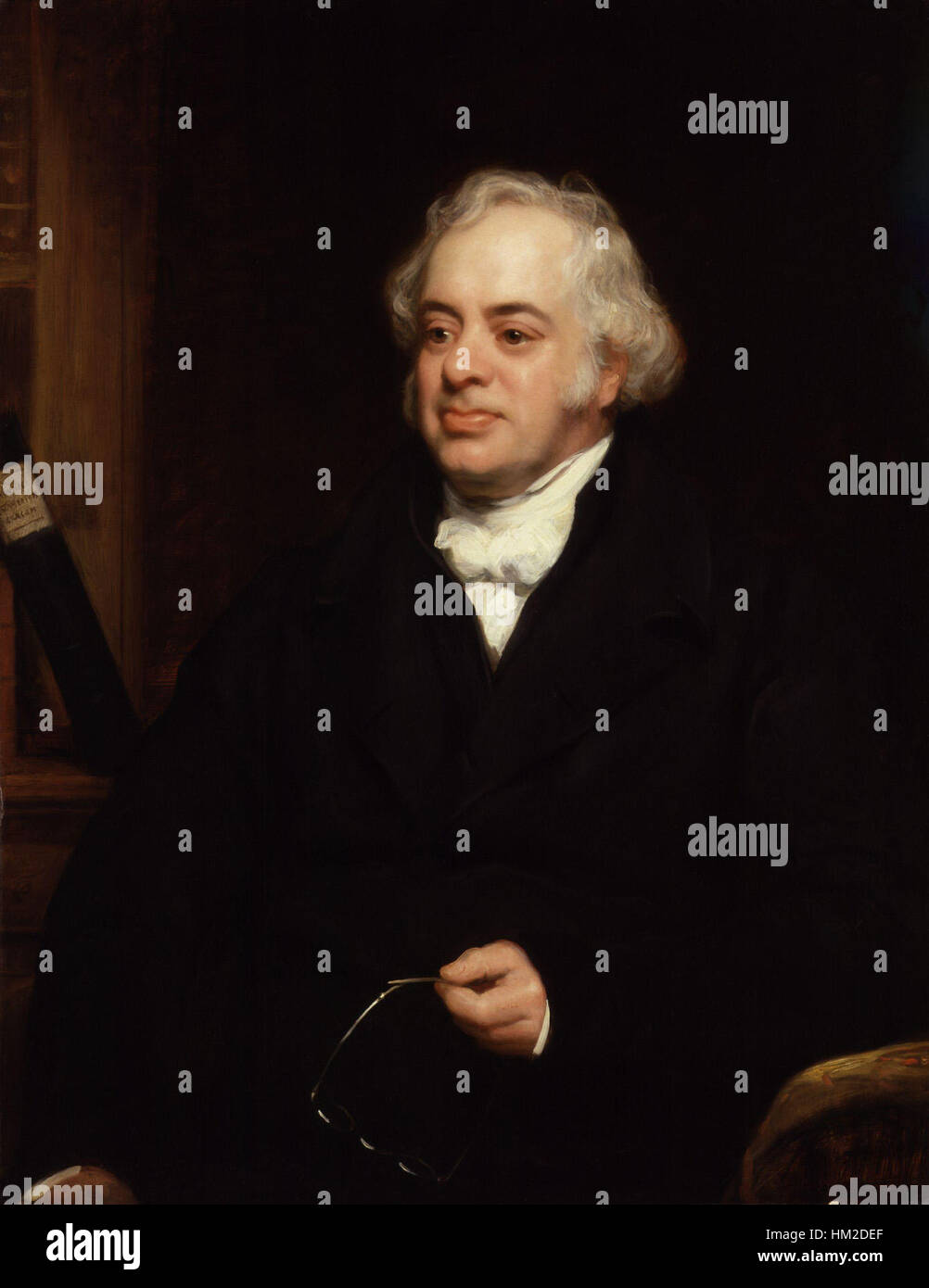 This portrait of John Kentish by Thomas Phillips captures the features ...