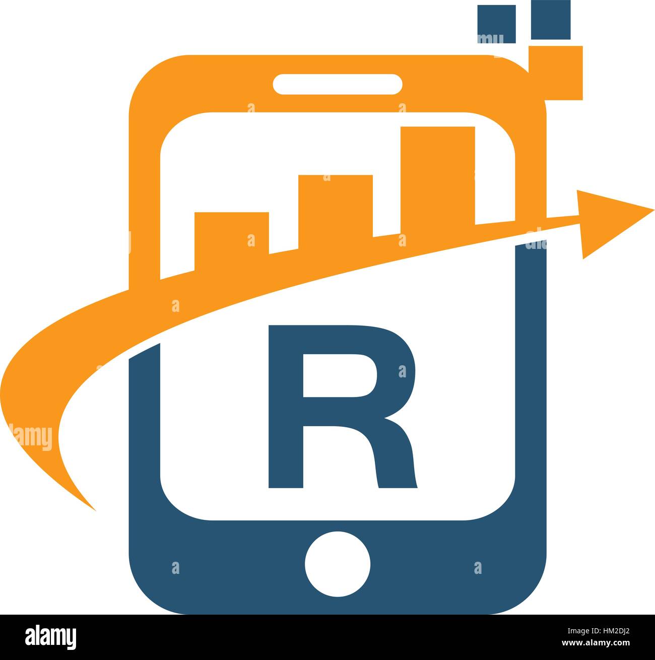Mobile phone r Stock Vector Images - Alamy