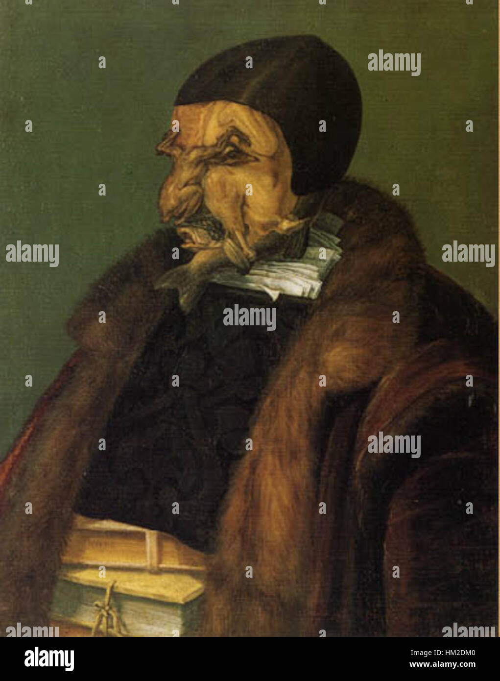 'Jurist-Arcimboldo' is a painting by the renowned Italian artist ...