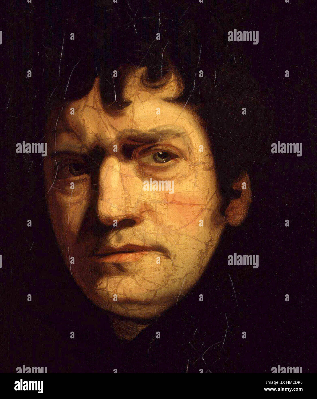 This portrait of John Wolcot, created by John Opie, is a striking ...