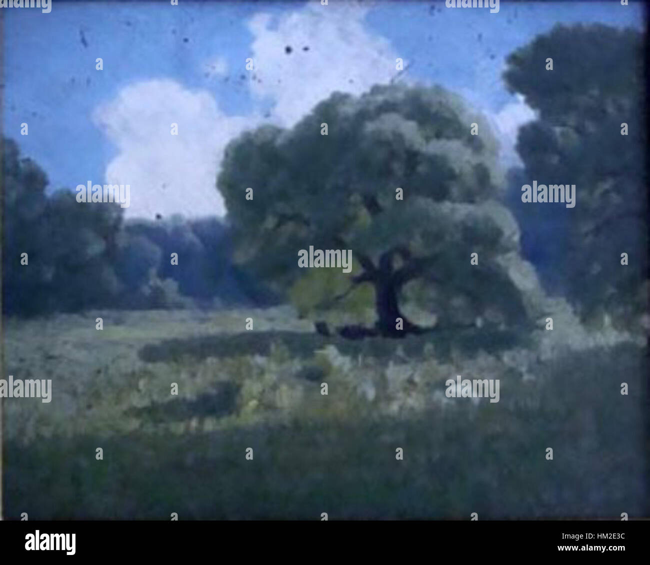 This 1900s painting by Arkhip Kuindzhi captures a serene grove near ...