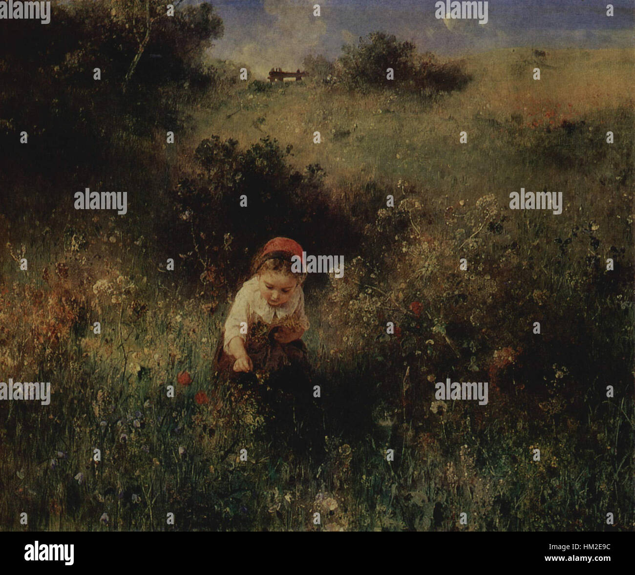 This painting by Ludwig Knaus is an example of 19th-century German ...