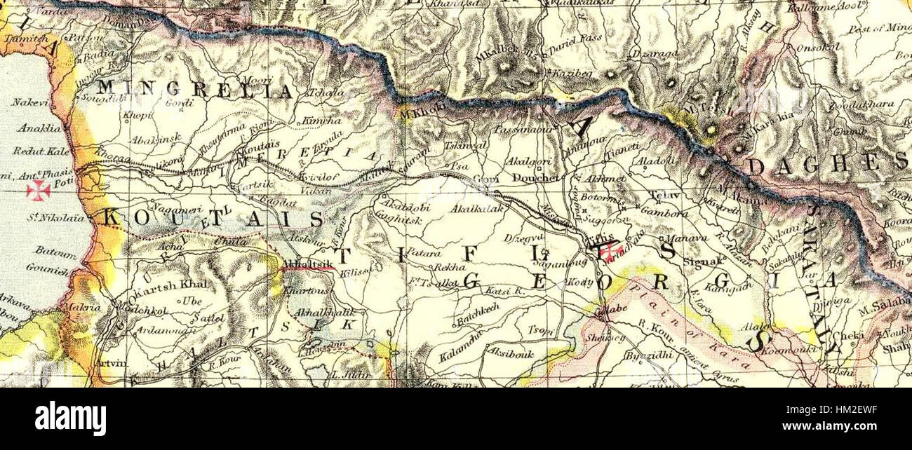 This 1883 map by Letts, Son & Co. depicts Russia in the late 19th ...