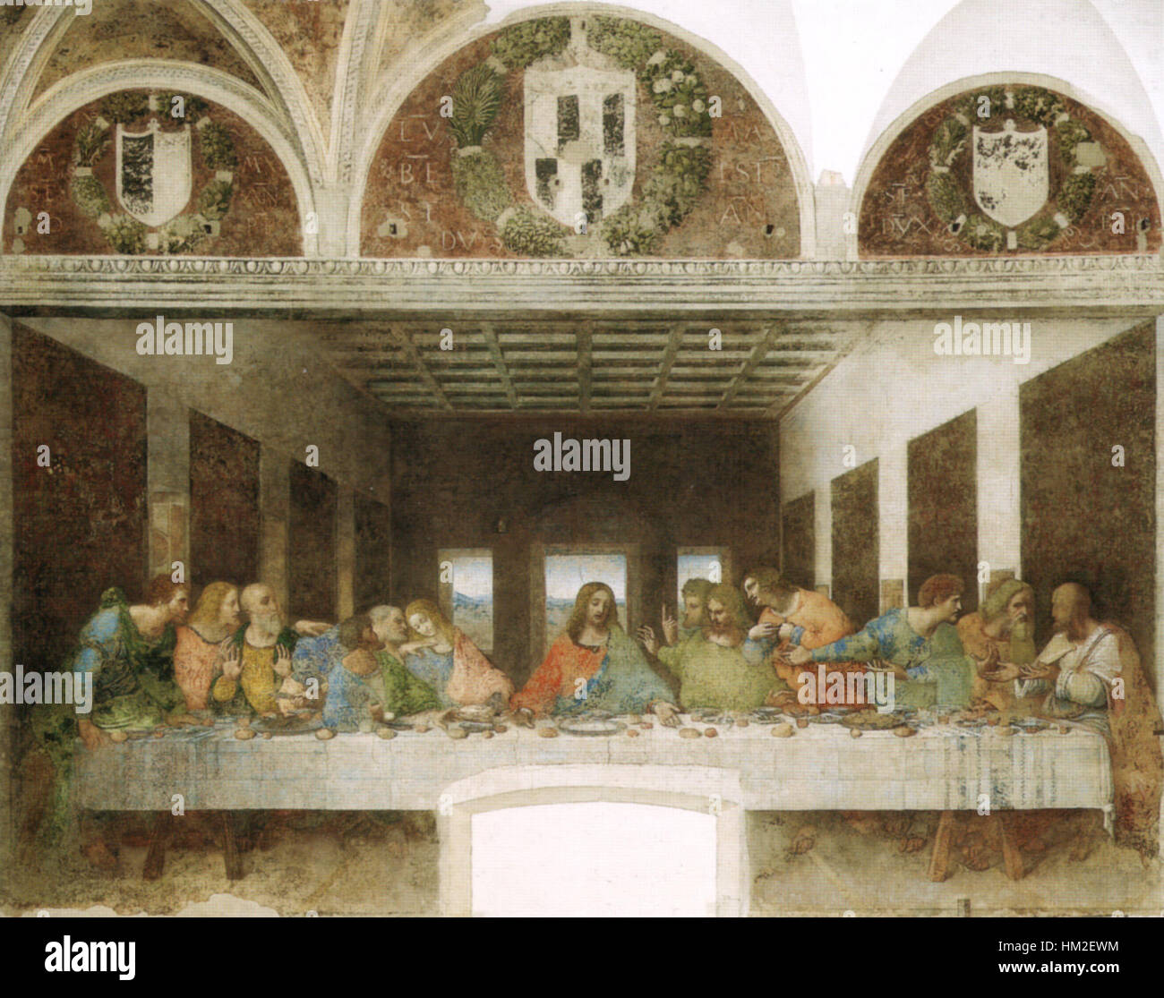 Leonardo da Vinci's 'The Last Supper' is one of the most iconic and ...