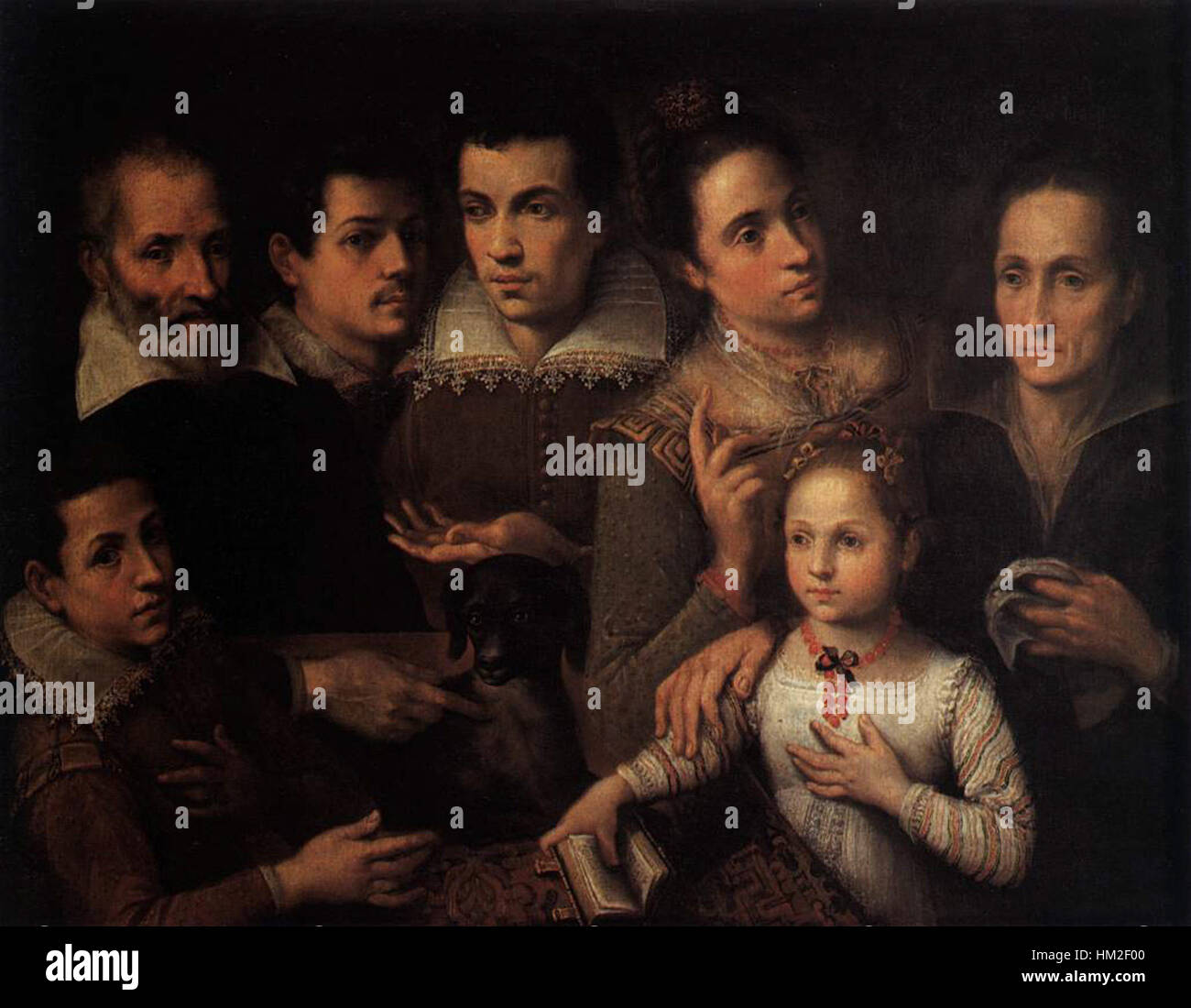 Lavinia Fontana’s 'Family Portrait' depicts a noble family, showcasing ...