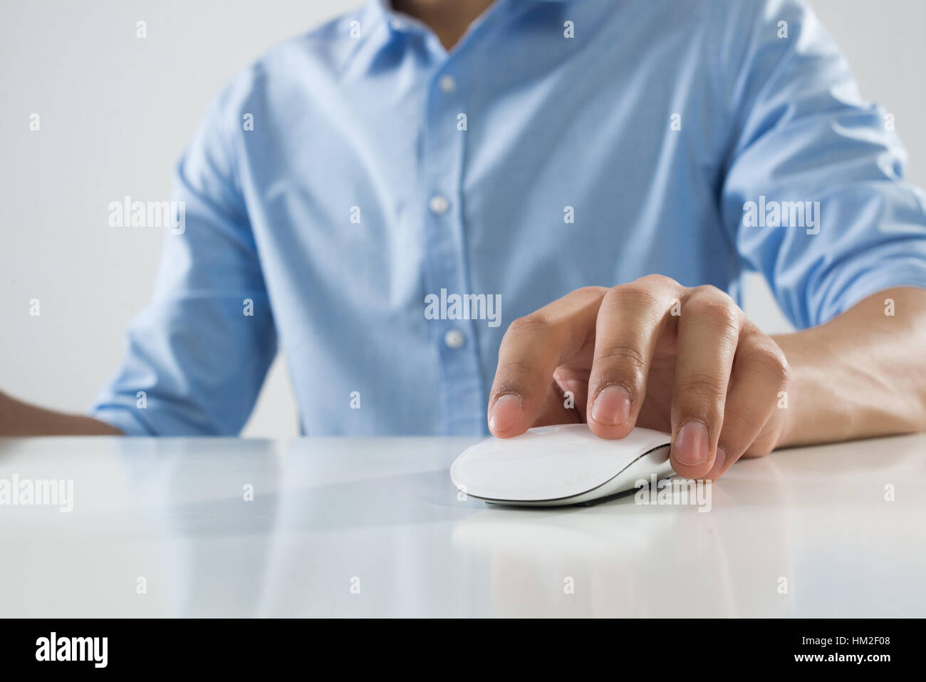 Man at work Stock Photo - Alamy