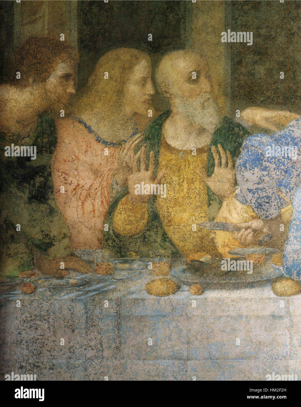 The restored version of Leonardo da Vinci’s 'The Last Supper' reveals ...