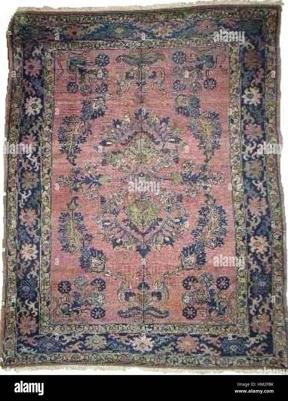 The Lilihan carpet is a fine example of traditional Persian weaving ...