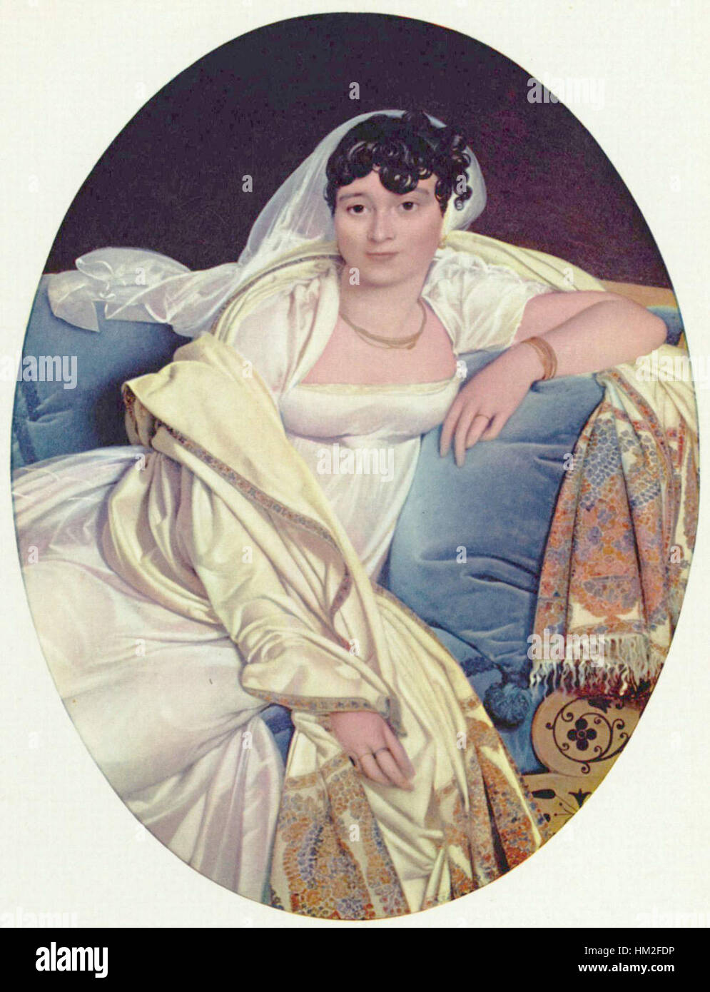 Painting by Jean Auguste Dominique Ingres, showcasing his mastery in ...