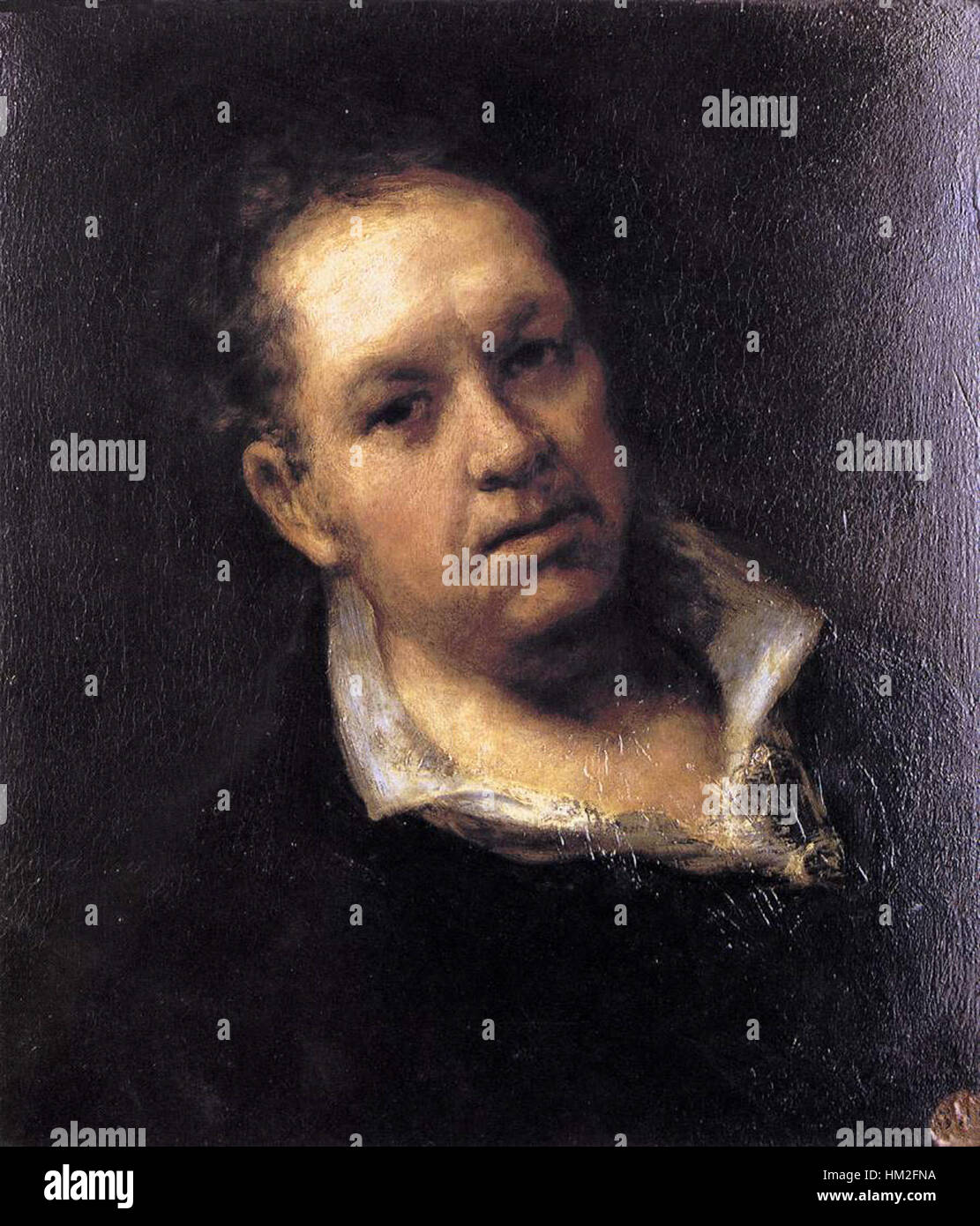 Goya self portrait painting hi-res stock photography and images - Alamy