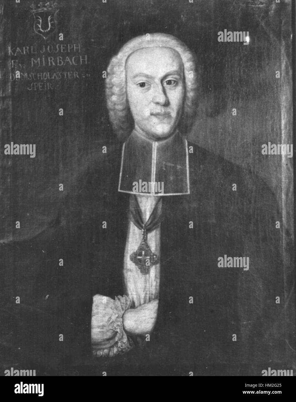Karl Joseph von Mirbach was a noted artist of the 18th century ...