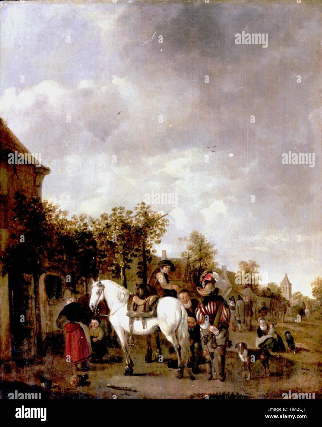 The artist Jacobus Koolen is known for his detailed works, often ...