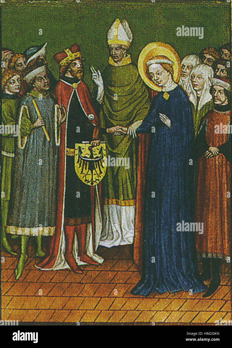 The Hedwig Altar II is a renowned piece of religious art, illustrating ...