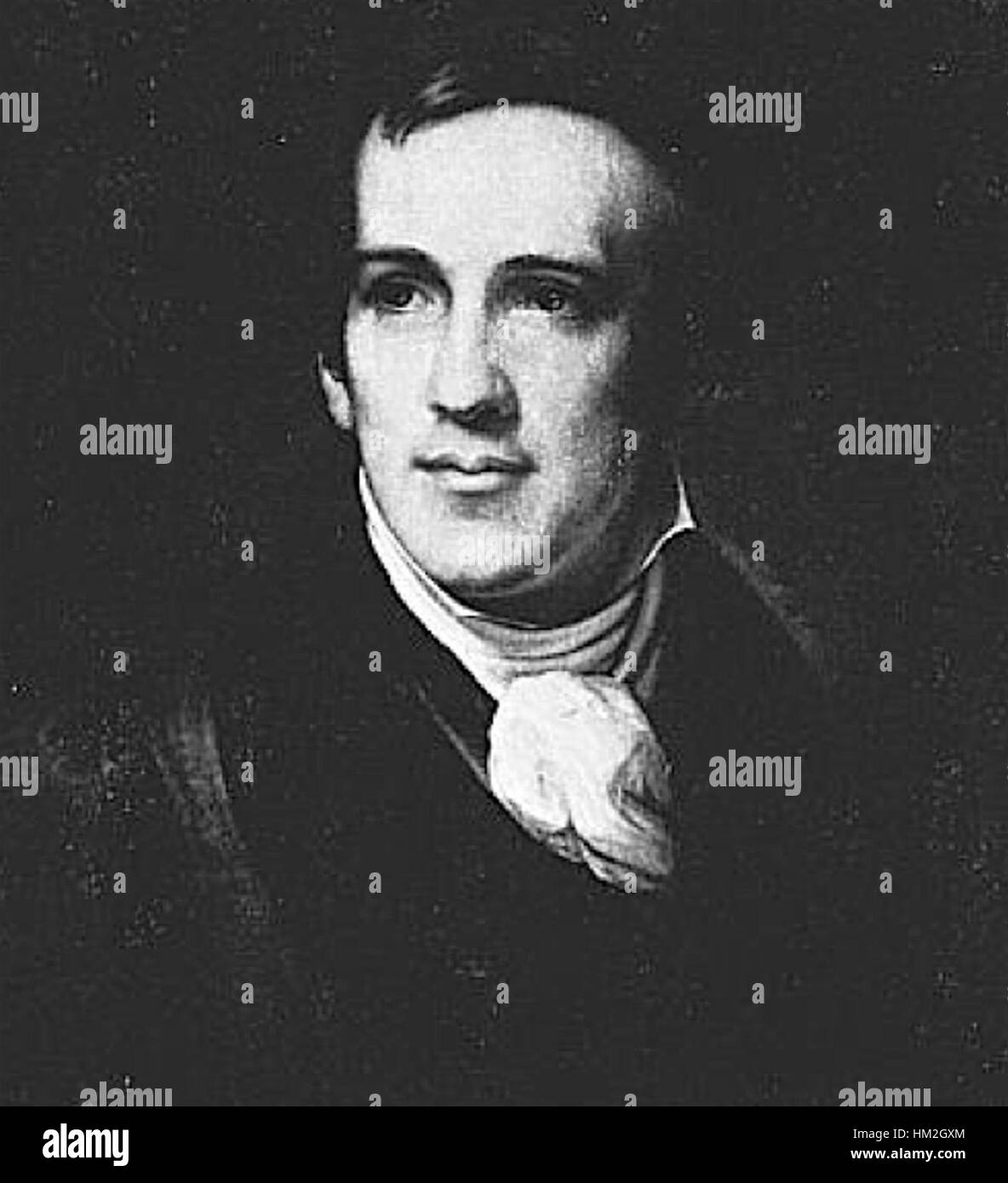 A portrait of John Pendleton, created around 1825 by American artist ...