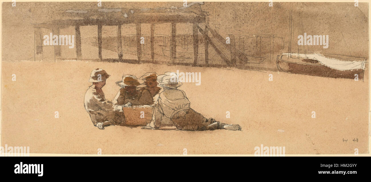 Winslow homer on beach hi-res stock photography and images - Alamy