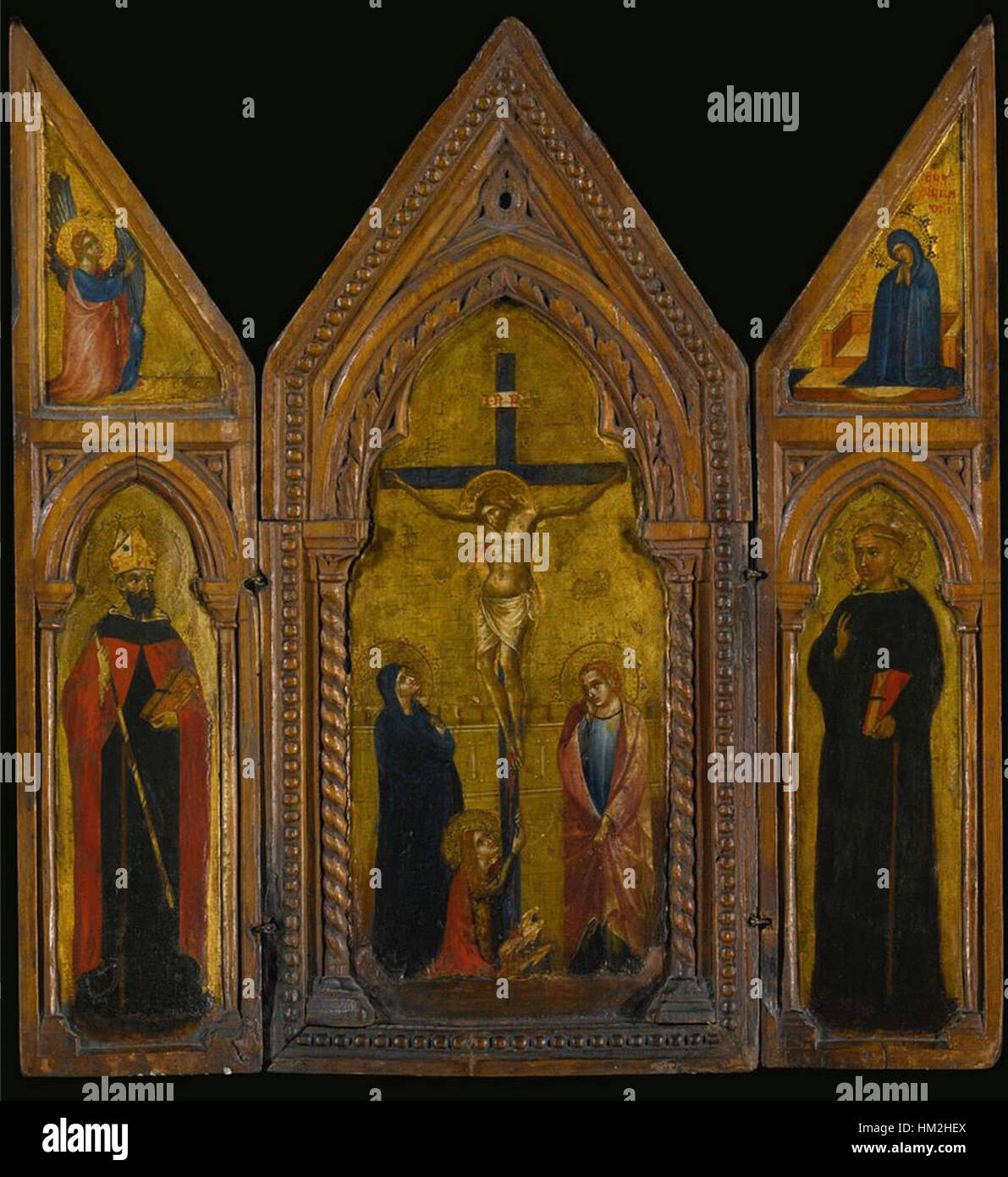 Guglielmo Veneziano’s 'Trittico' is a notable piece of Renaissance art, showcasing a complex ...