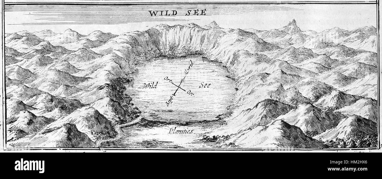 This illustration from Kircher's 'Mundus Subterraneus' (subterranean ...