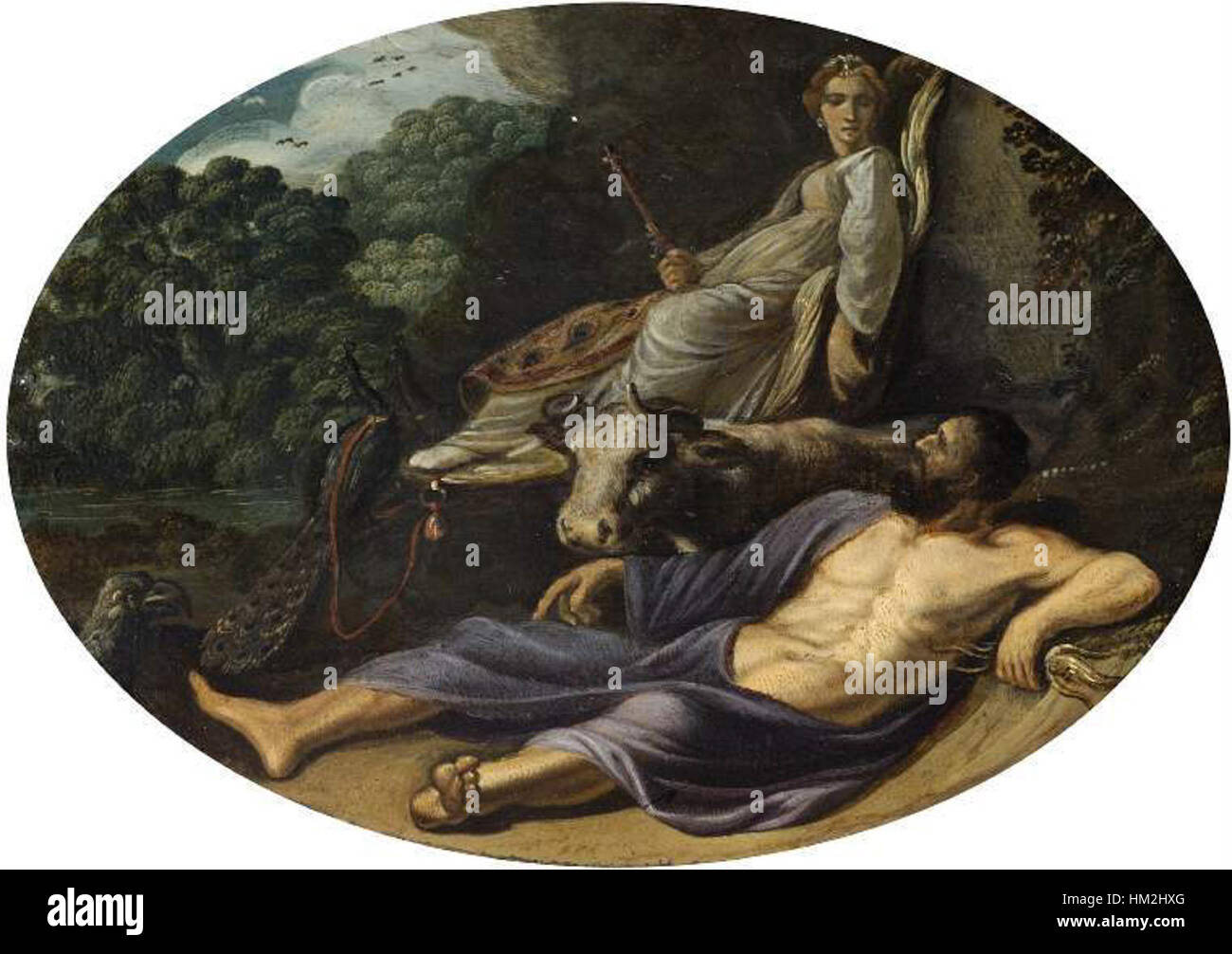 Jacob Symonsz. Pynas’ painting 'Jupiter and Io' depicts the ...